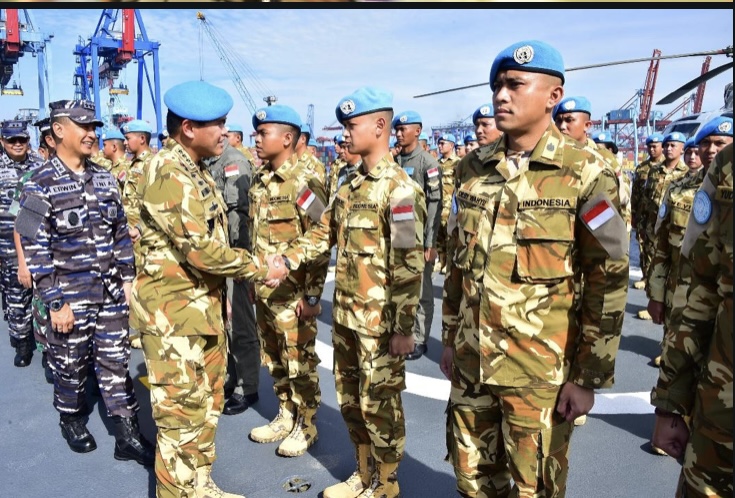 Satgas MTF TNI Konga XXVIII-O/UNIFIL Kembali ke Tanah Air Setelah 14 ...